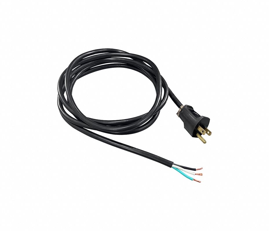 APPROVED VENDOR Cable de Alimentación de 12 pies, Amperaje Máx. 15 ...