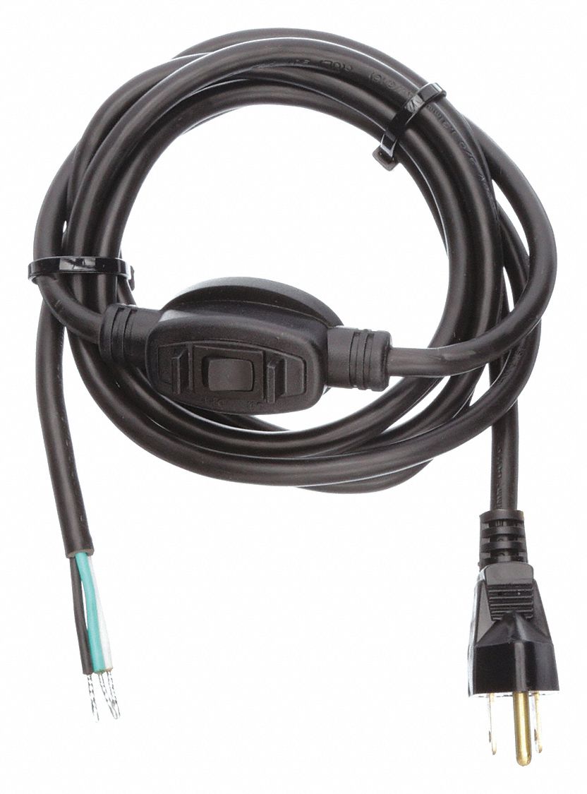 POWER FIRST Cable de Alimentación de 10 pies, Amperaje Máx. 10, Voltaje ...