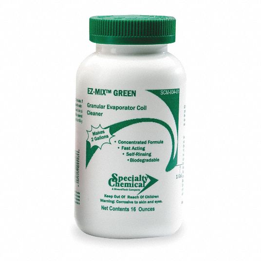 DIVERSITECH, 16 oz, Green, Coil Cleaner - 1TND5|SCM-834-01 - Grainger
