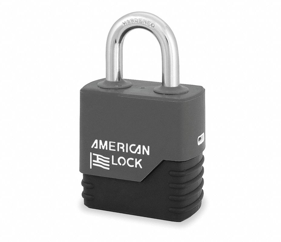 AMERICAN LOCK Candado, Acero Endurecido Boro, Alta Seguridad - 1TNE3 ...
