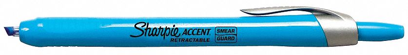 SHARPIE, Blue, Chisel, Highlighter - 1TNG5|28010 - Grainger