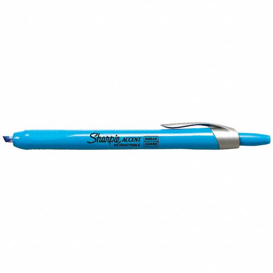 SHARPIE, Blue, Chisel, Highlighter - 1TNG5|28010 - Grainger