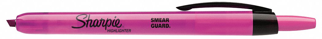 SHARPIE, Pink, Chisel, Highlighter - 1TNG8|28029 - Grainger