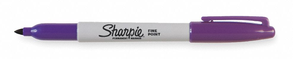 SHARPIE, Purple, (12) Purple, Permanent Marker - 1TNH1|30008 - Grainger