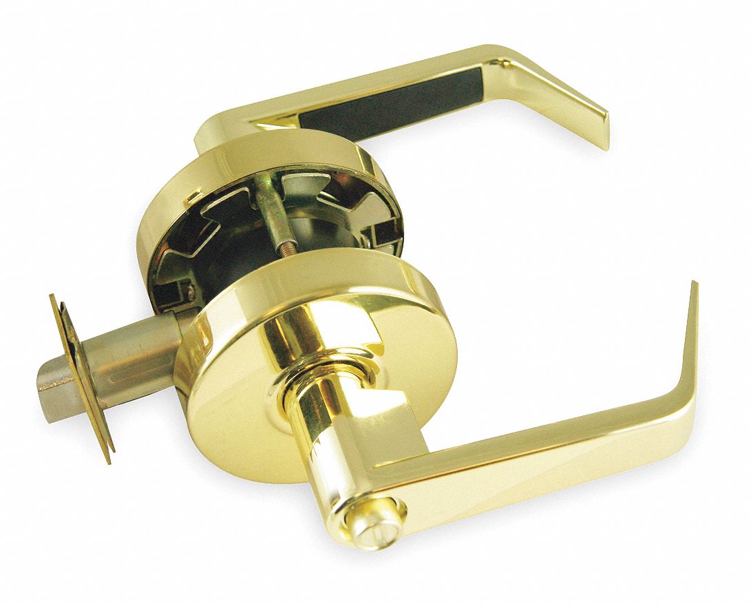 Lever Lockset,Mechanical,1TPJ Angled - Grainger