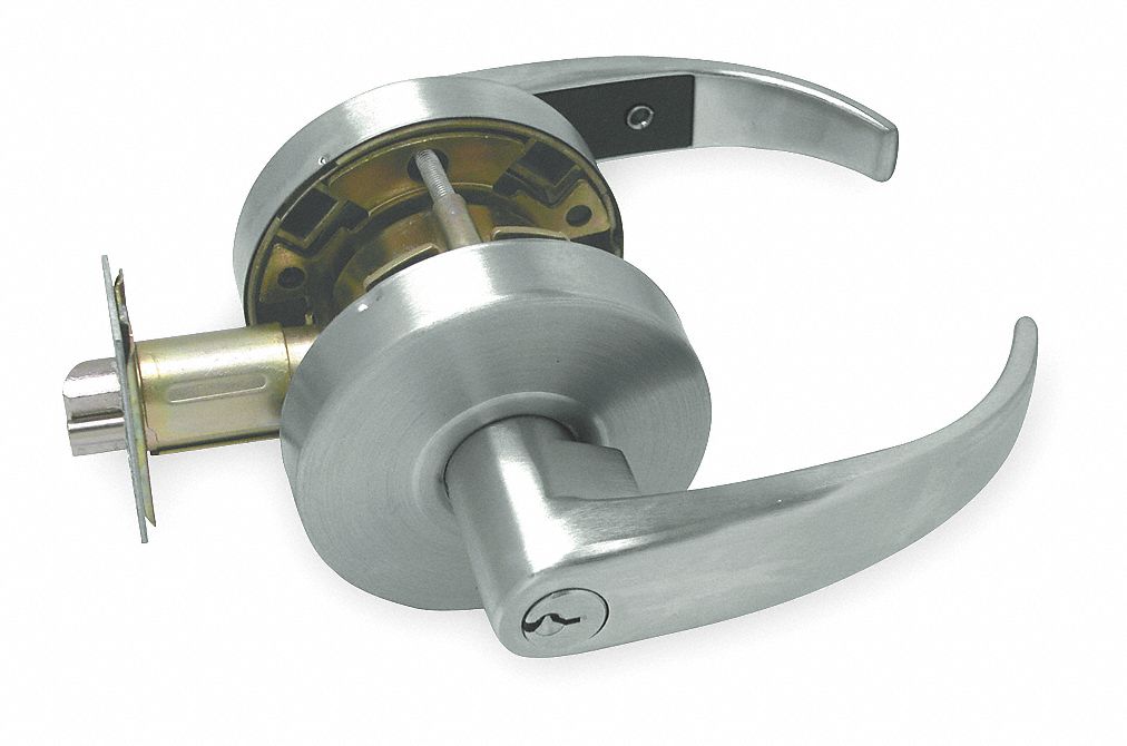 Lever Lockset,Medium Duty,Storeroom - Grainger
