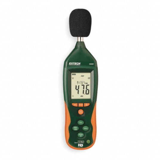 EXTECH Data Logging Sound Level Meter - 1TZP3|HD600 - Grainger