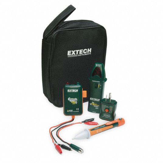 EXTECH, Electrical Test Kit - 1TZR6|CB10-KIT - Grainger