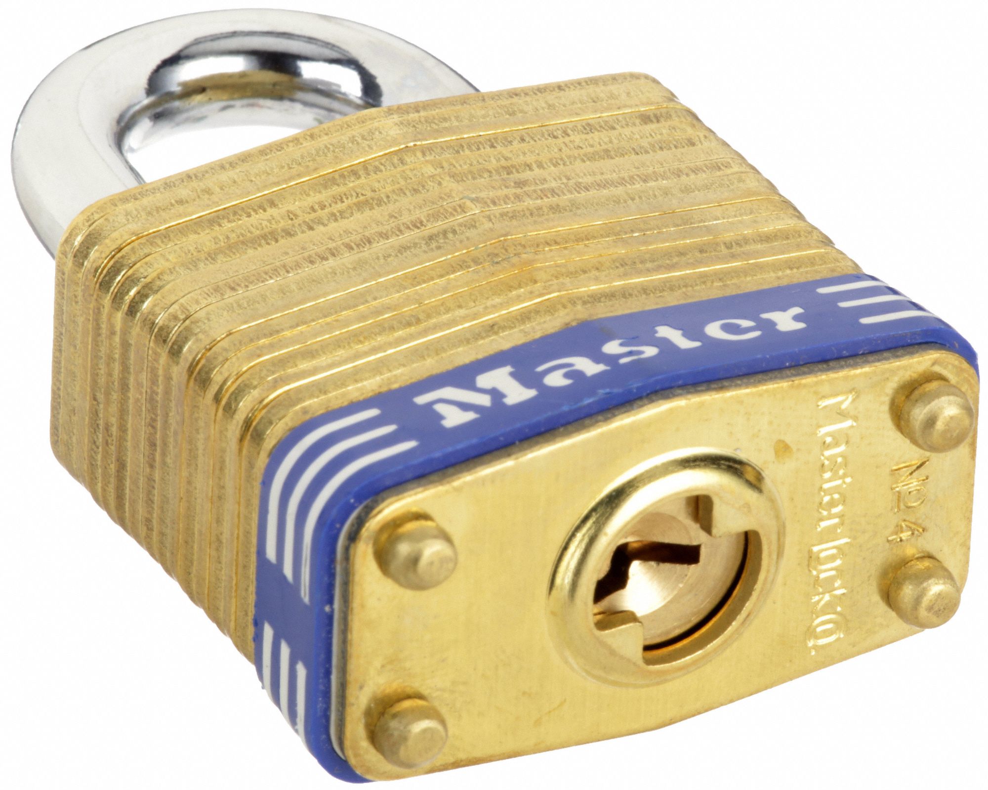 MASTER LOCK Padlock: 3/4 in Vertical Shackle Clearance, 5/8 in ...