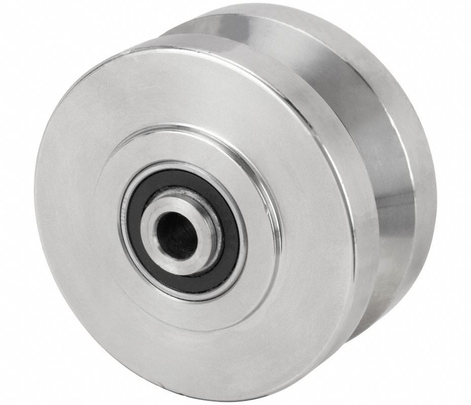 APPROVED VENDOR Rueda para Riel con Ranura en V,1200 lb. - 1UBN3 | W ...