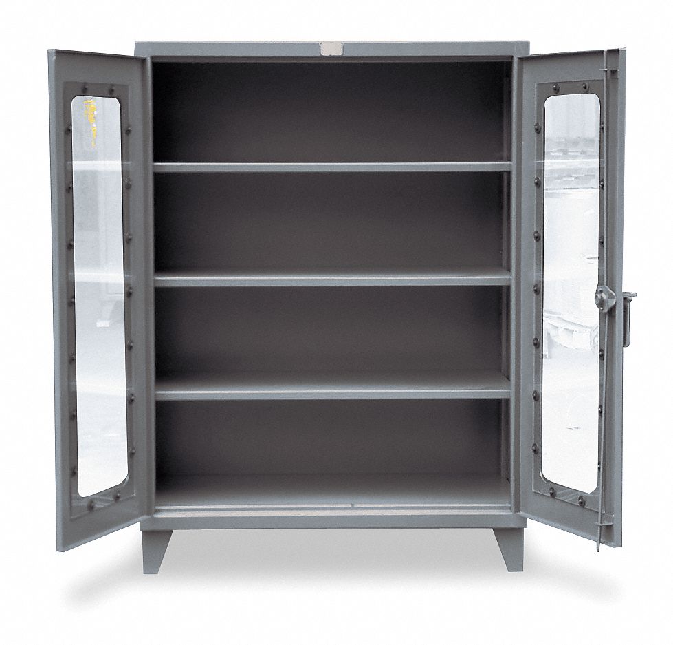STRONG HOLD, 48 in x 24 in x 66 in, Legs, Storage Cabinet - 1UBW3|45-LD ...