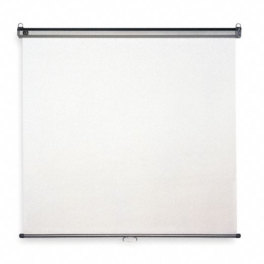 QUARTET, Wall or Ceiling Mount, 60 in Screen Ht, Portable Projection ...