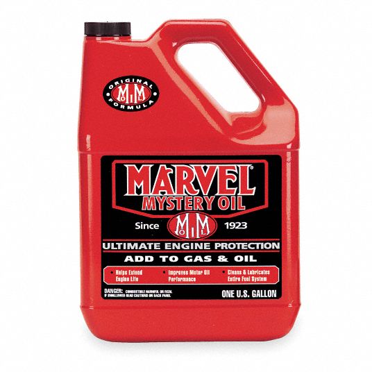 MARVEL MYSTERY OIL, Motor Treatment, 1 gal Container Size, Oil Additive ...