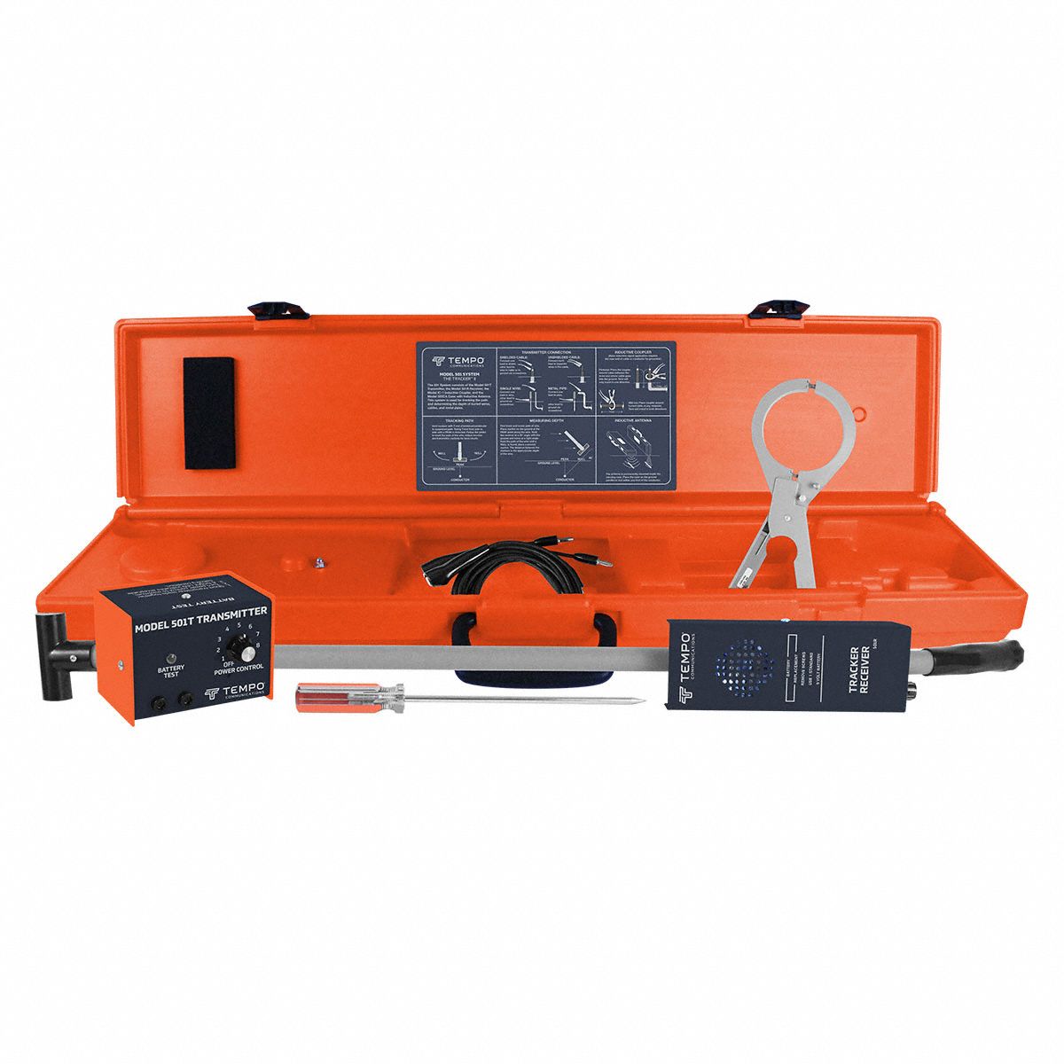 TEMPO COMMUNICATIONS TRACKER II CABLE LOCATOR KIT - Underground Utility ...