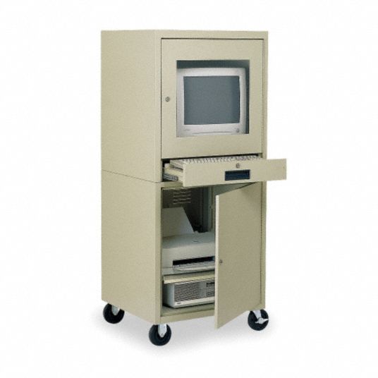Mobile Computer Cabinet - Grainger
