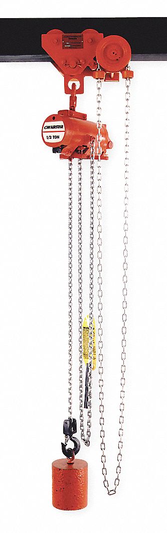 CM Polipasto Neumático de Cadena, 2000 lb. - Polipastos Neumáticos de ...