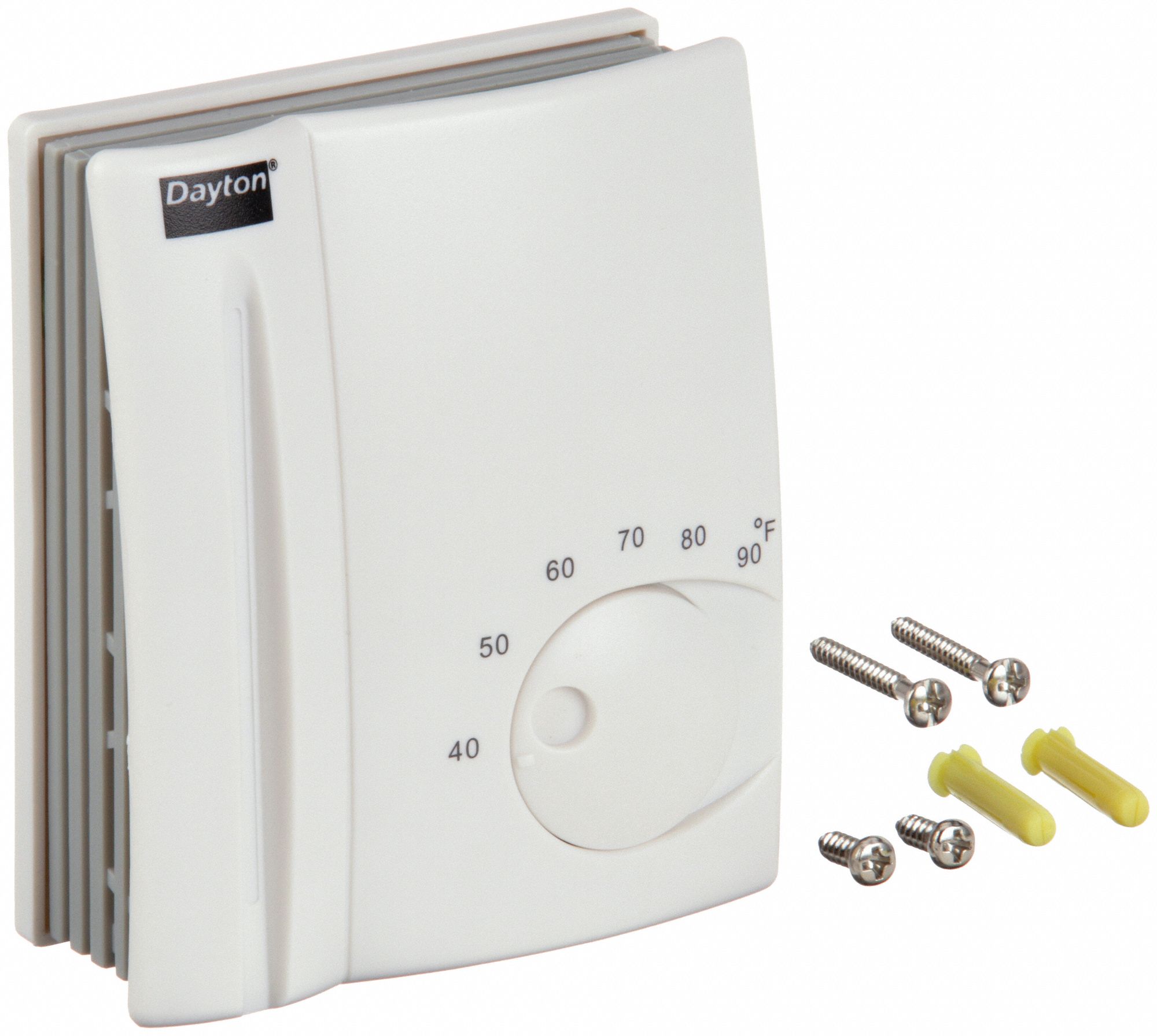 DAYTON LOW VOLTAGE THERMOSTAT - Low Voltage Non-Programmable Analog ...