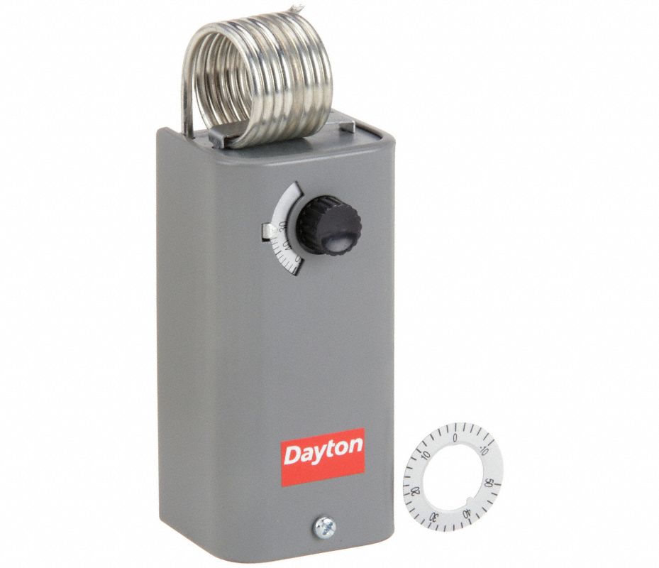 DAYTON Enfriamiento - Controles de Temperatura con Sensor Bi-Metal y ...