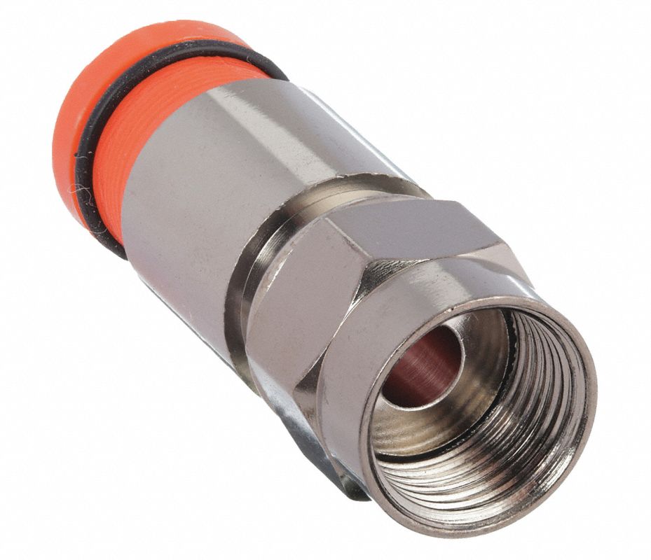 POWER FIRST Conector Coaxial, Tipo-F,PQ50 - 1UKD7 | 1UKD7 - Grainger México
