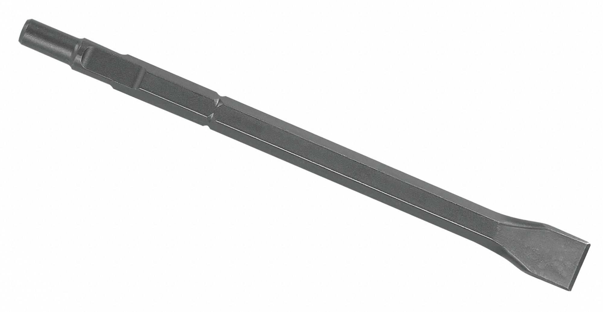 BOSCH, 1 in Head Wd, 12 in Overall Lg, Chisel for Spline Tool - 1UL84 ...