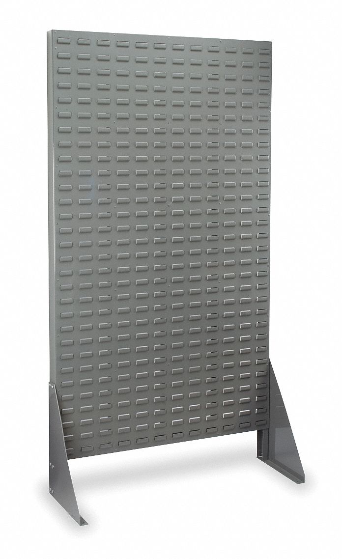 AKRO-MILS, 66 in x 36 in x 13 1/2 in, 1 Sides, Louvered Floor Rack ...