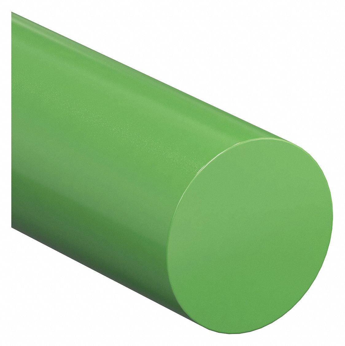 1 ft Plastic Lg, Green, Plastic Rod - 1URK8|1URK8 - Grainger