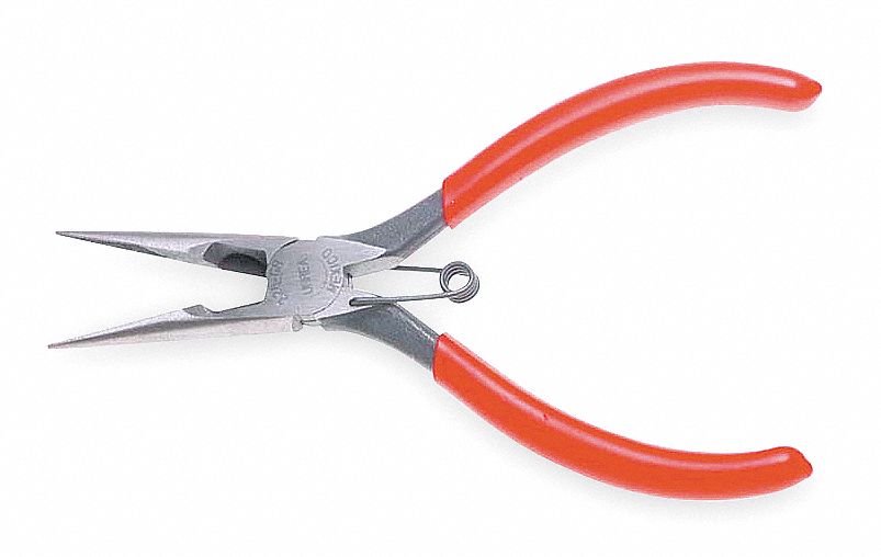 URREA Pinza,6-5/8L plg,Liso,Nariz Recto - Pinzas de Punta Larga y de ...