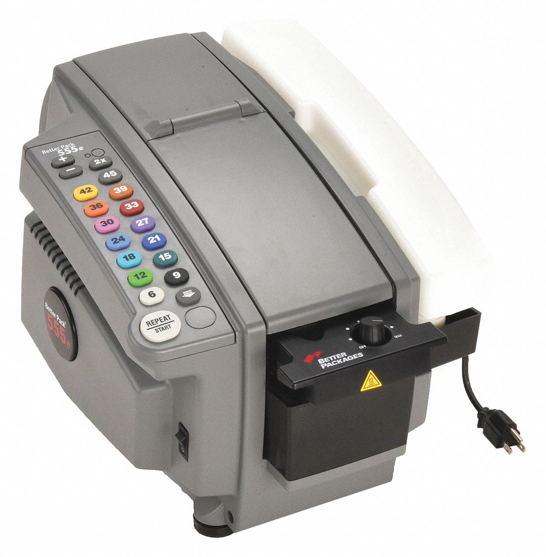 BETTER PACK, For 3 in Max Tape Wd, For 10 in Max Tape Roll Dia, Tape ...