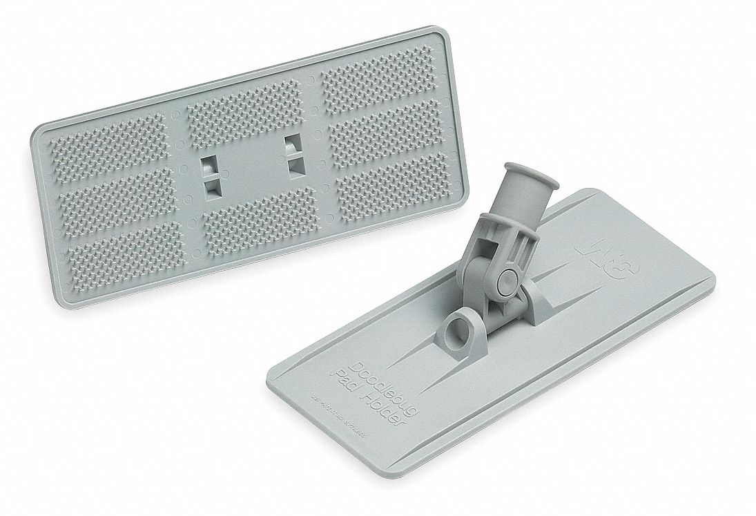 3M, 9 1/4 in Overall Lg, 4 in Overall Wd, Pad Holder - 1UXT3|7100259501 ...