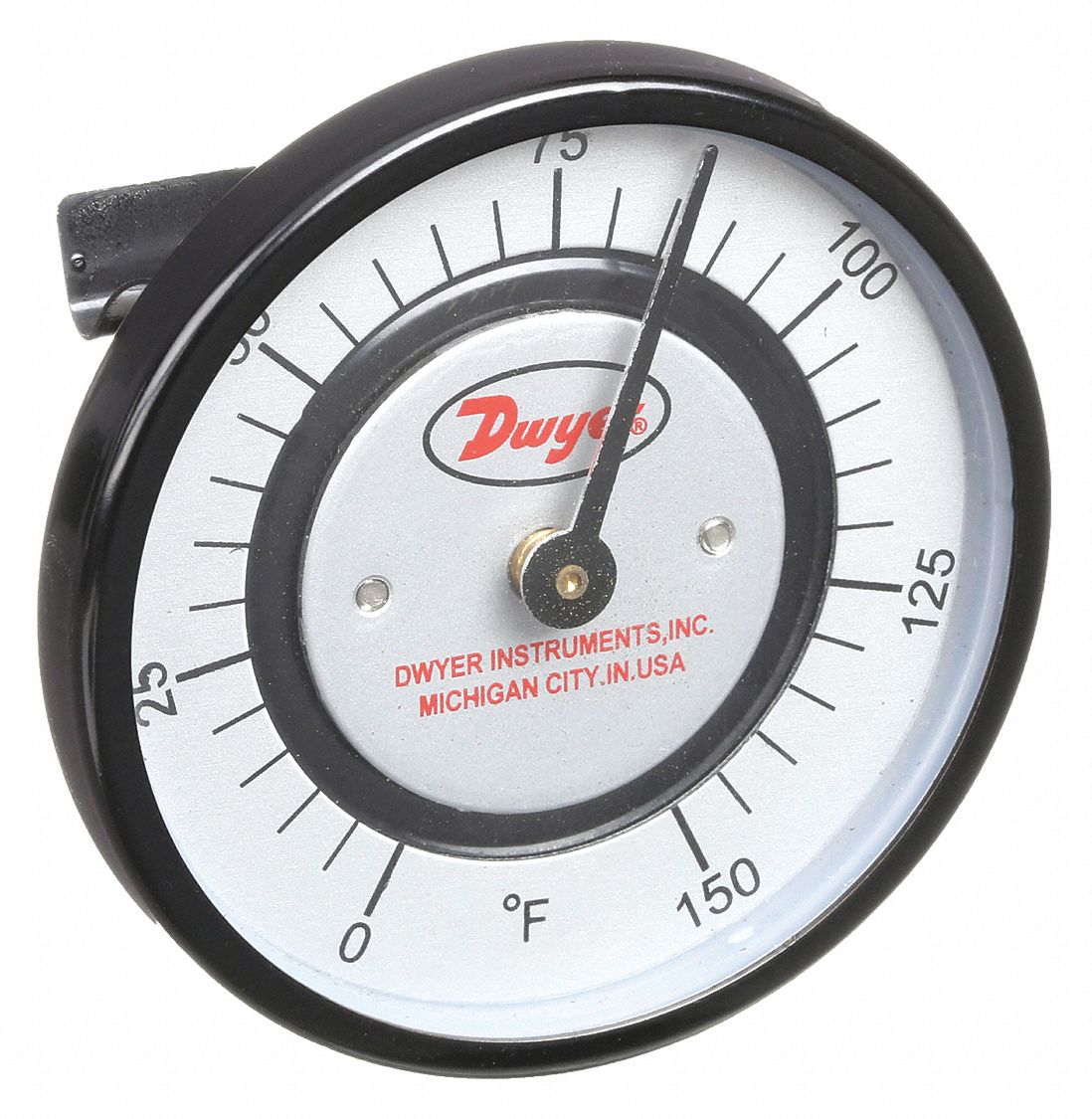 0° to 150°F, For 1 in to 1 5/8 in Pipe Dia, Clip Pipe Mount Dial ...