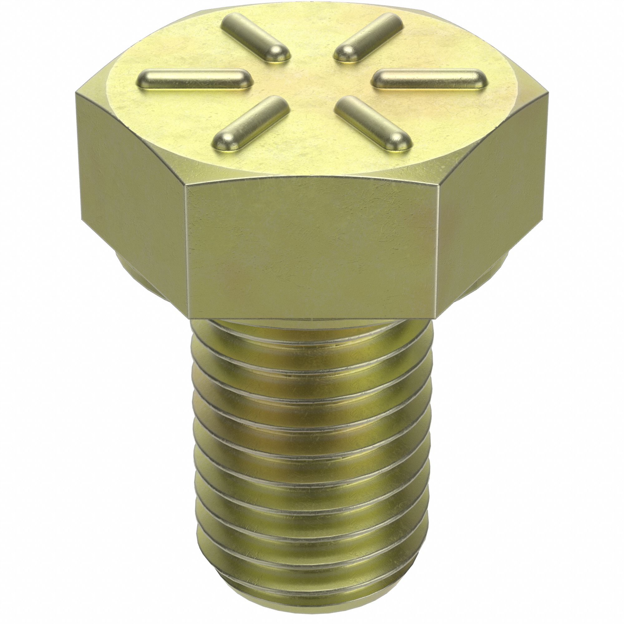 APPROVED VENDOR HEX HEAD CAP SCREW, STEEL, UNF, GRADE 8, ZINC YELLOW, ¼ ...