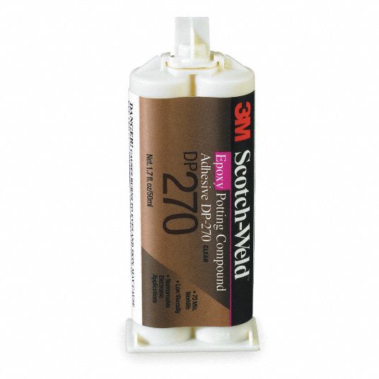 3M, Cartridge, Epoxy Adhesive - 1VAL8|DP270 - Grainger