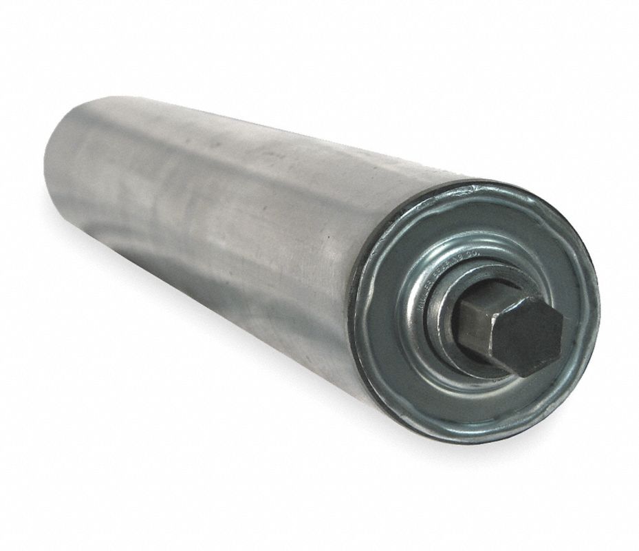 ASHLAND CONVEYOR Rodillo de Reemplazo,Acero Cal. 7 - Rodillos para ...