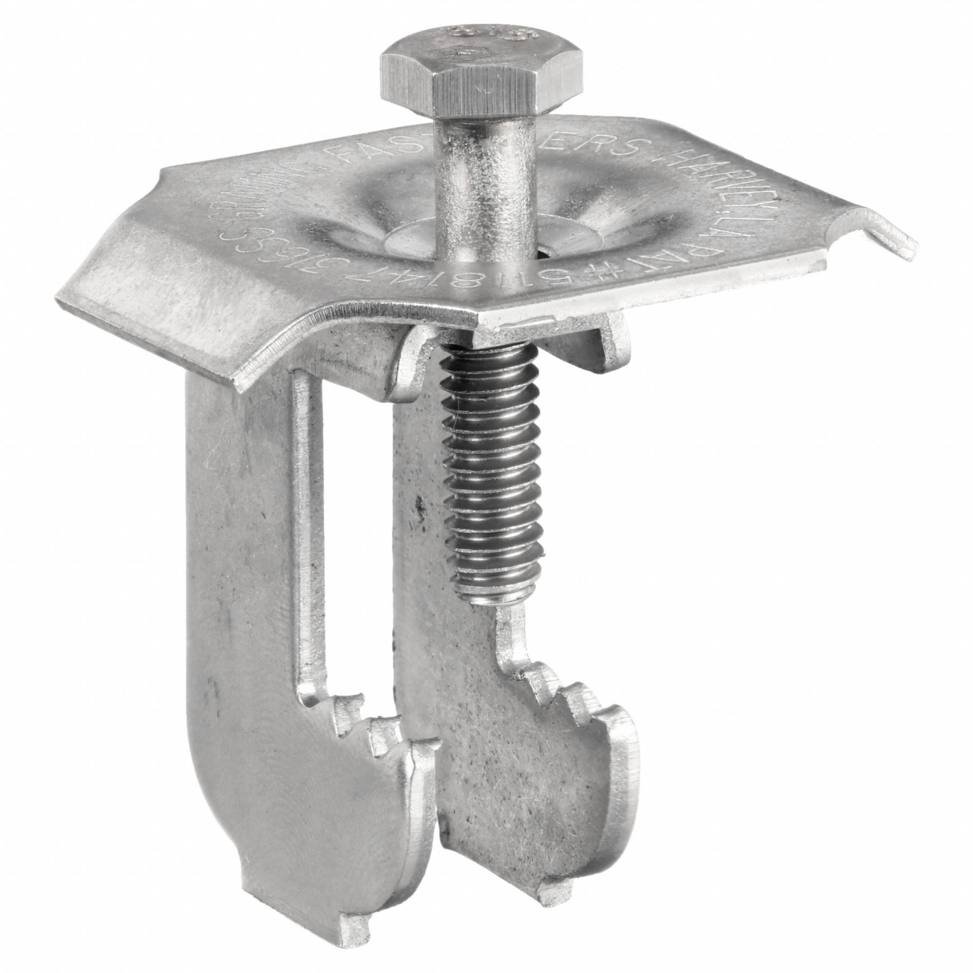 Grating Clip,G-Clip,1 1/2 H,PK50 - Grainger