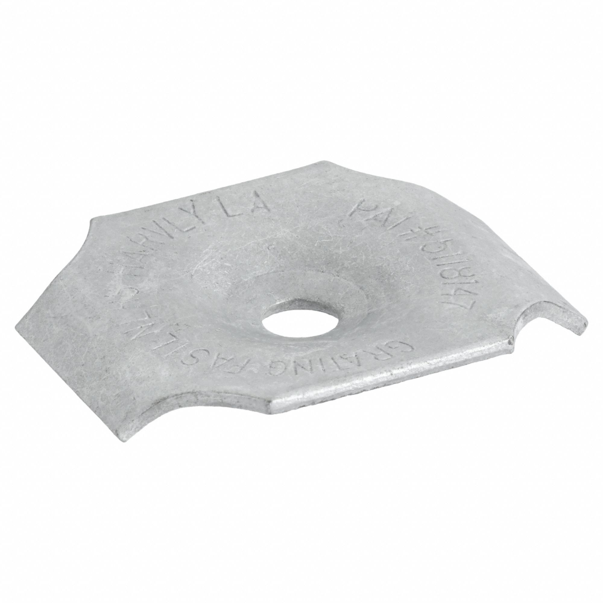 Top, Fits 1 in Bearing Bar Spacing, Carbon Steel Grating Clip - 1VCE1 ...