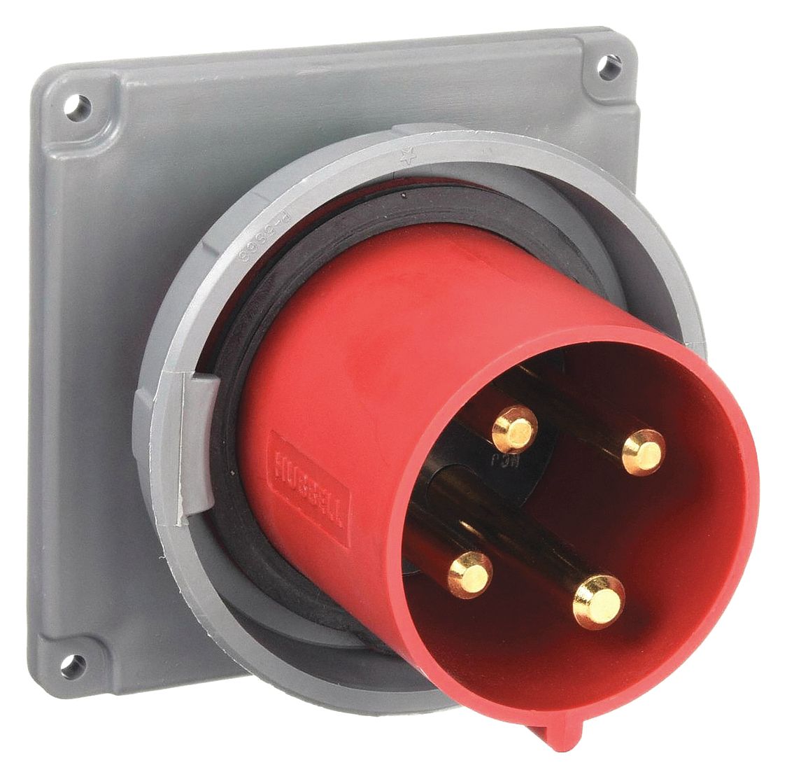 100 A, 480V AC, Watertight Pin and Sleeve Inlet - 1VCN1|HBL4100B7W ...