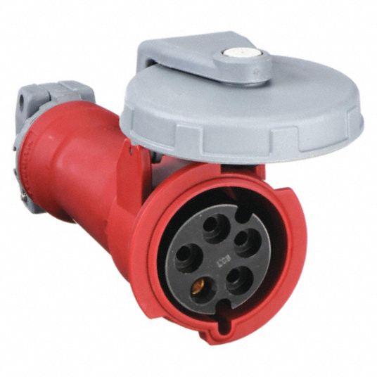 30 A, 277/480V AC, Watertight Pin and Sleeve Connector - 1VCR7 ...