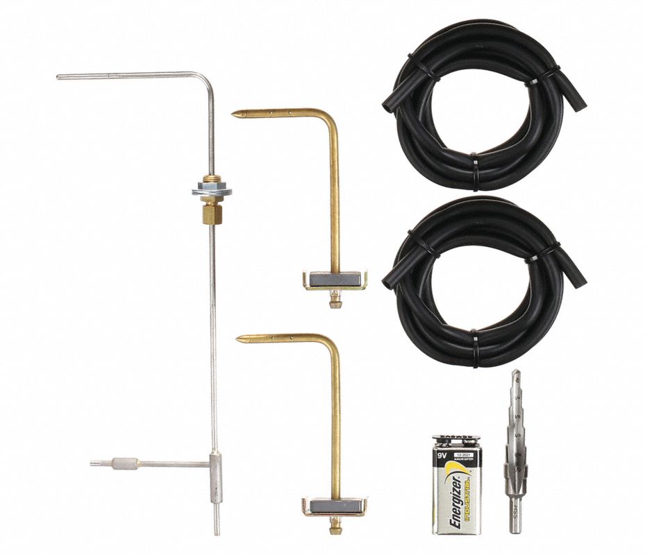 DWYER Jgo d/Acces p/Manómetros,Diá Int.3/16plg - 1VD54 | A-472 - Grainger México