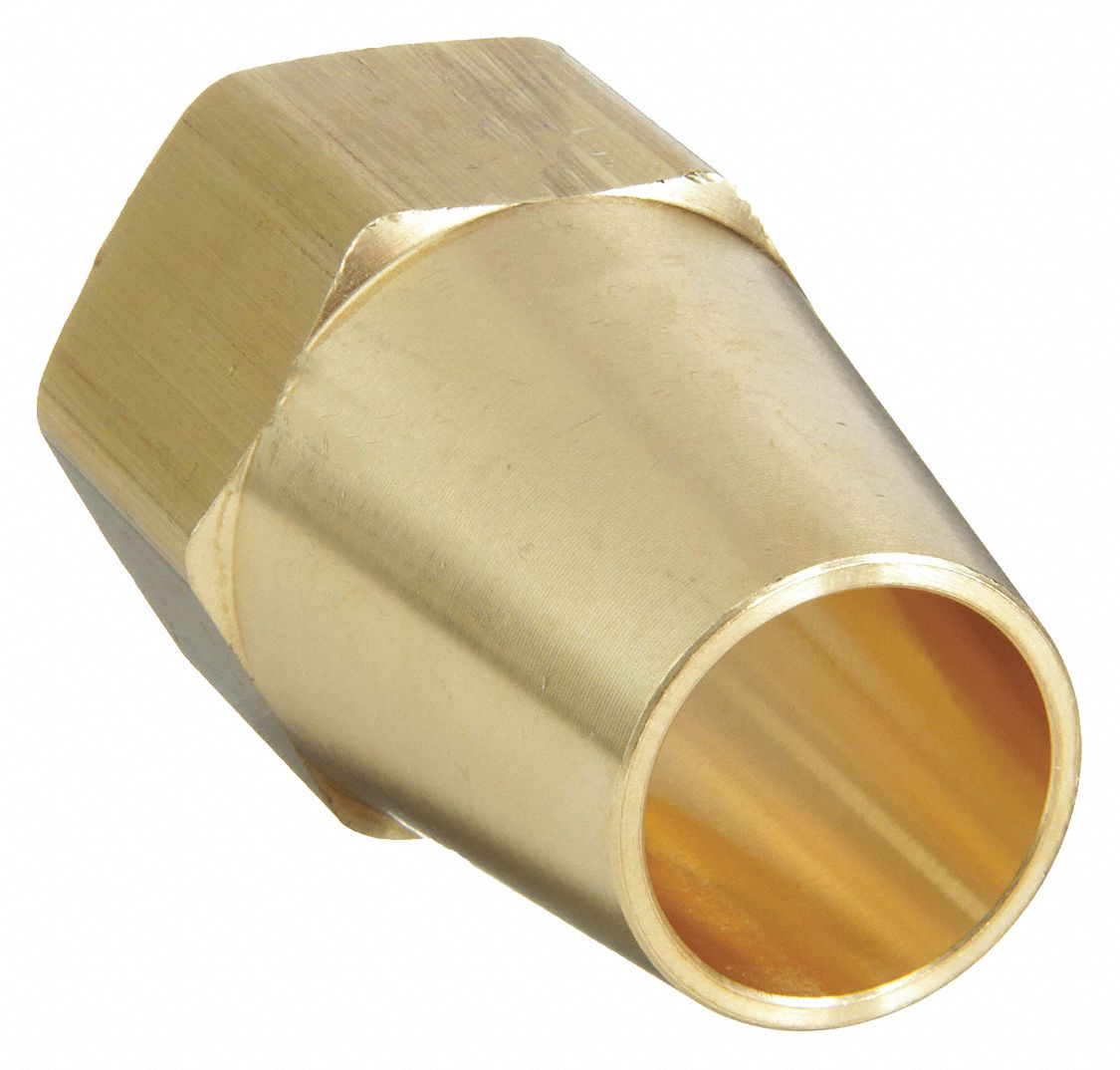 Parker Brass 61CL-10 - Inch Brass Compression Fittings | Parker NA 5/8 Nut