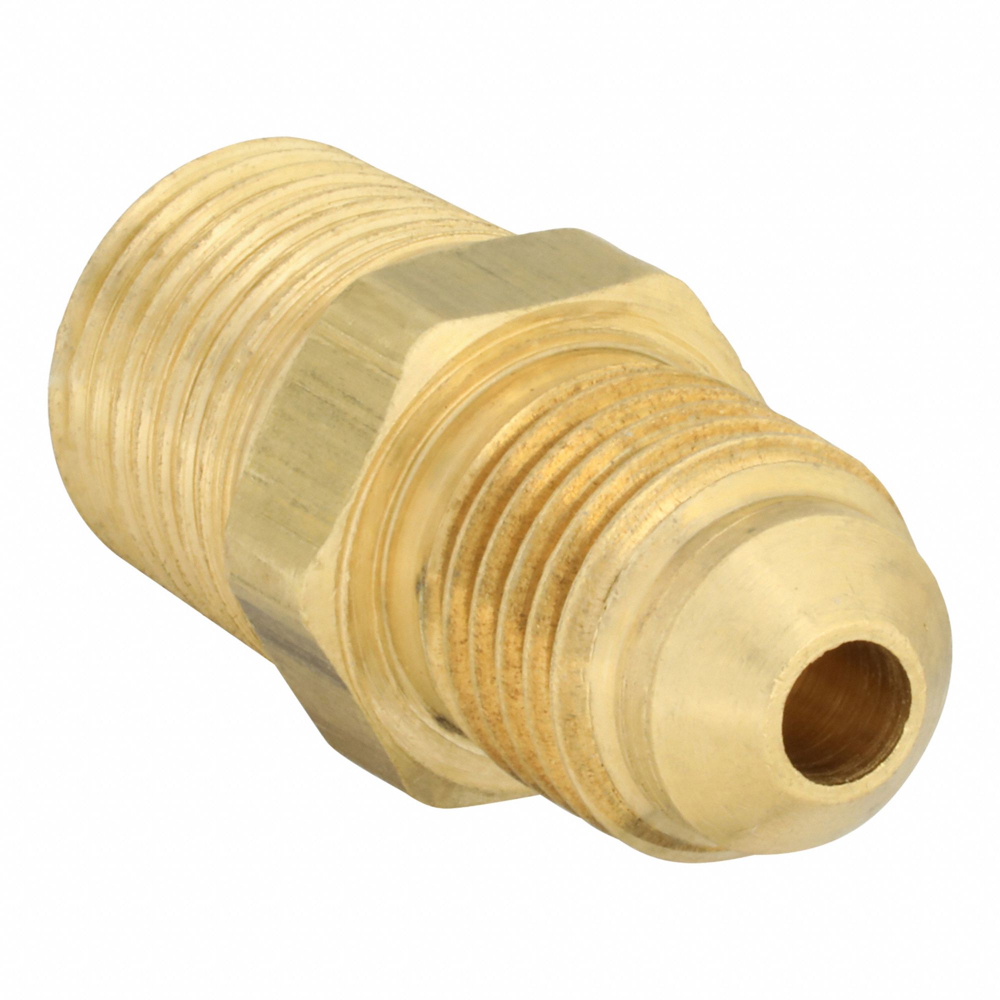 3/8 in OD x 1/8 in Pipe Fitting Size, Flared/Threaded, Flared Fitting ...