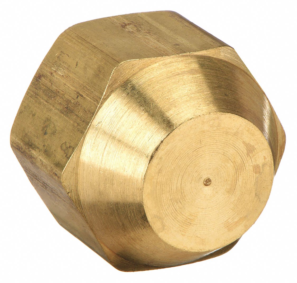 1/4 in OD Fitting Size, Flared, Flared Fitting Cap - 1VDY2|640F-4 - Grainger