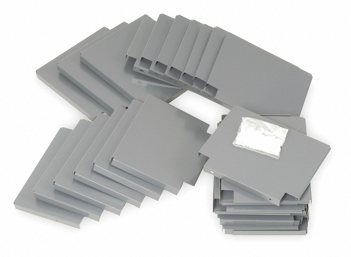 EDSAL, 12 in x 12 in, Steel, Divider - 1VF86|DIVKT-13 - Grainger