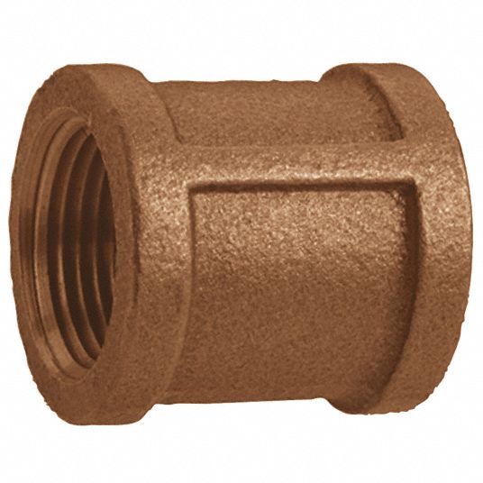 GRAINGER APPROVED Red Brass Coupling, FNPT, 1/2 in Pipe Size, 1 EA ... GRAINGER APPROVED Red Brass Coupling, FNPT, 1/2 in Pipe Size, 1 EA ...