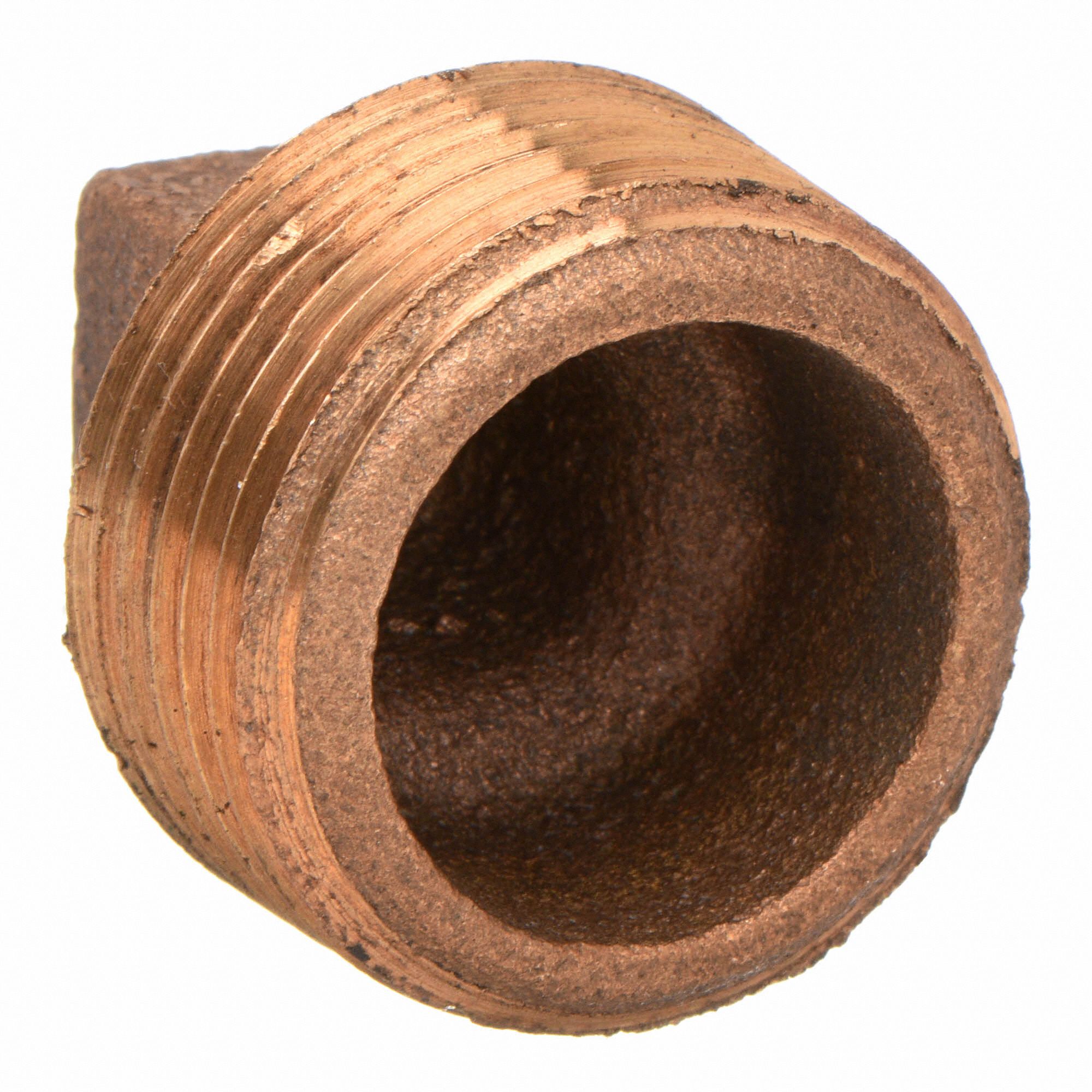 GRAINGER APPROVED Red Brass Cored Plug, MNPT, 1-1/4 in Pipe Size, 1 EA ... GRAINGER APPROVED Red Brass Cored Plug, MNPT, 1-1/4 in Pipe Size, 1 EA ...