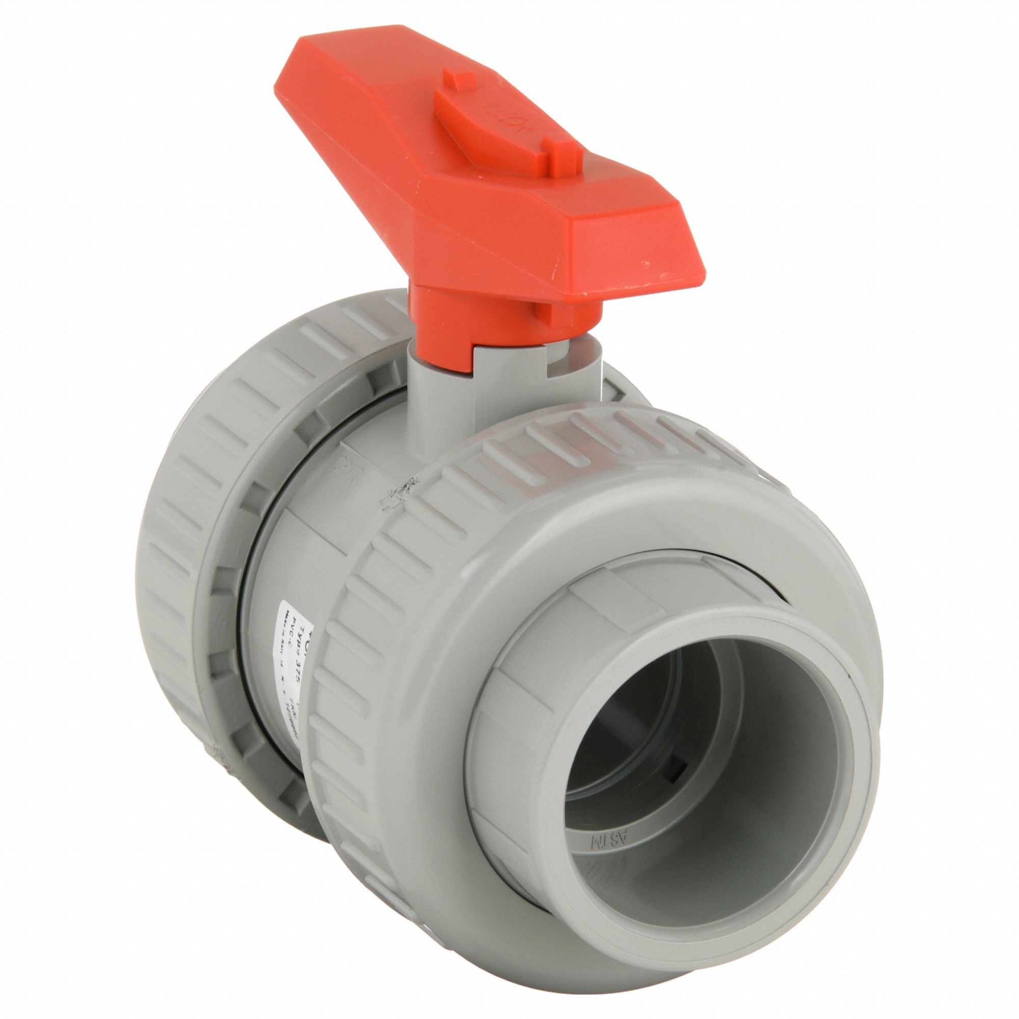 GF PIPING SYSTEMS, 1 1/2 in, CPVC, Manual Two-Way Ball Valve - 1VHB5 ...