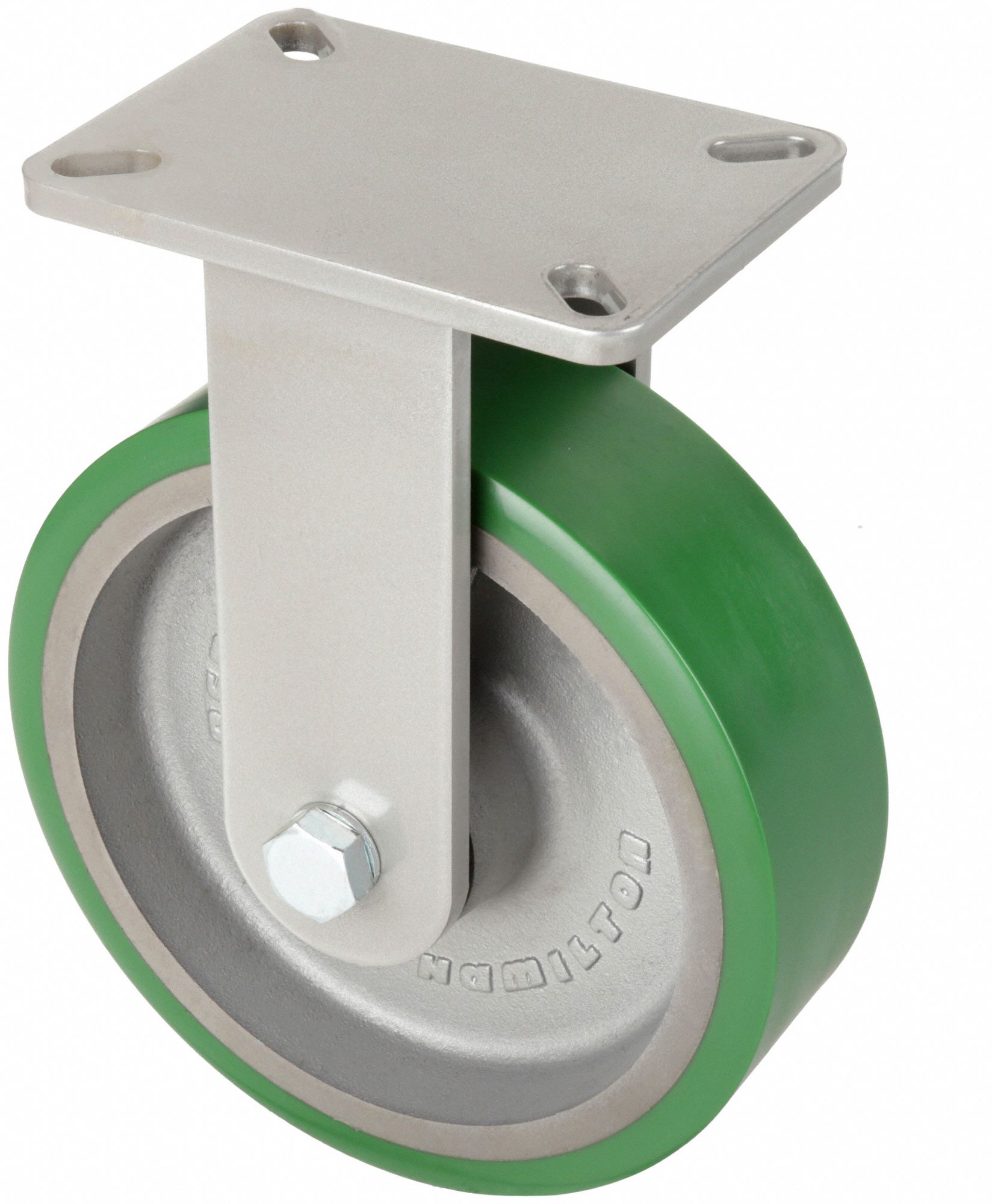 HAMILTON, Rigid, Polyurethane, Plate Caster - 1VHX5|R-SEC-13DB - Grainger