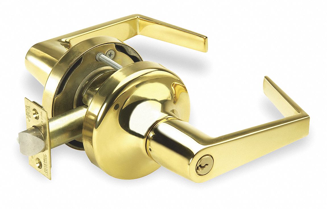 Knob Lockset, Mechanical, Knob, Cylindrical, Privacy, 2 - Grainger