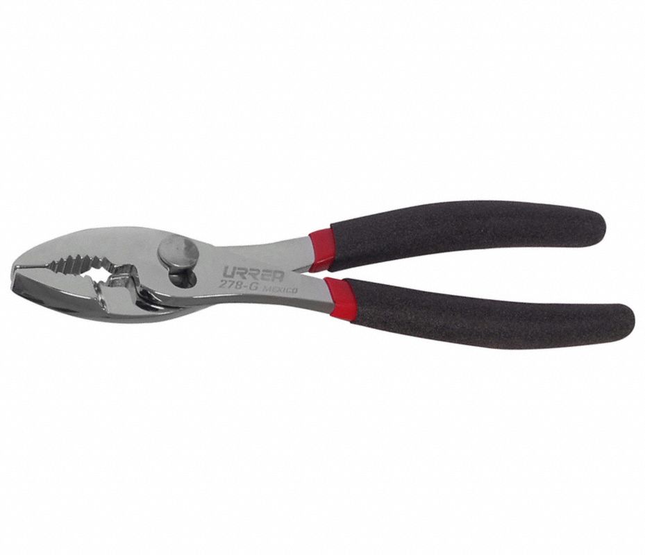 URREA Pinza para Mecánico marca URREA, Longitud Total 8", Ancho de ...