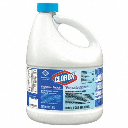 Bleach Germicidal, Jug Container Type, Ready to Use Recommended ...