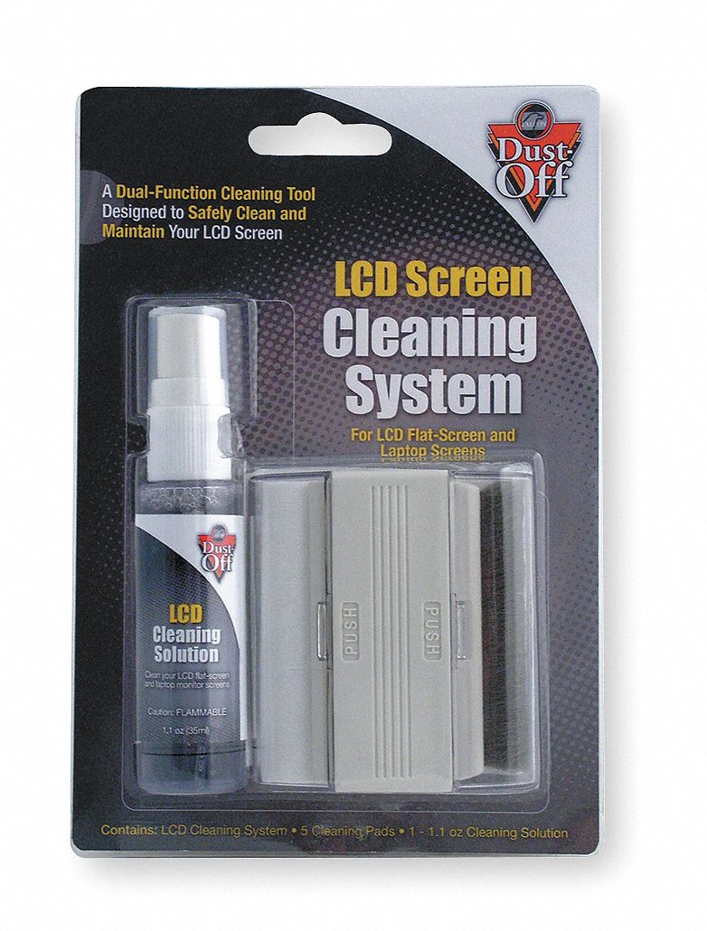Computer Cleaning Kit, Recommended For LCD Screens - Grainger